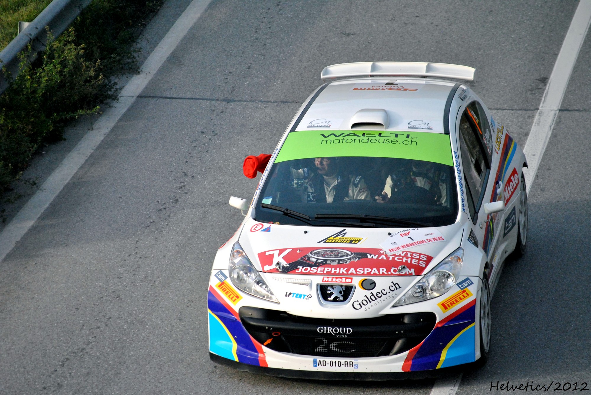 "AD-010-RR" photos Peugeot 207. France