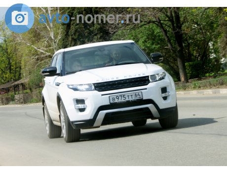 в975тт64, Land Rover Range Rover Evoque (Saratov Oblast) License plate ...