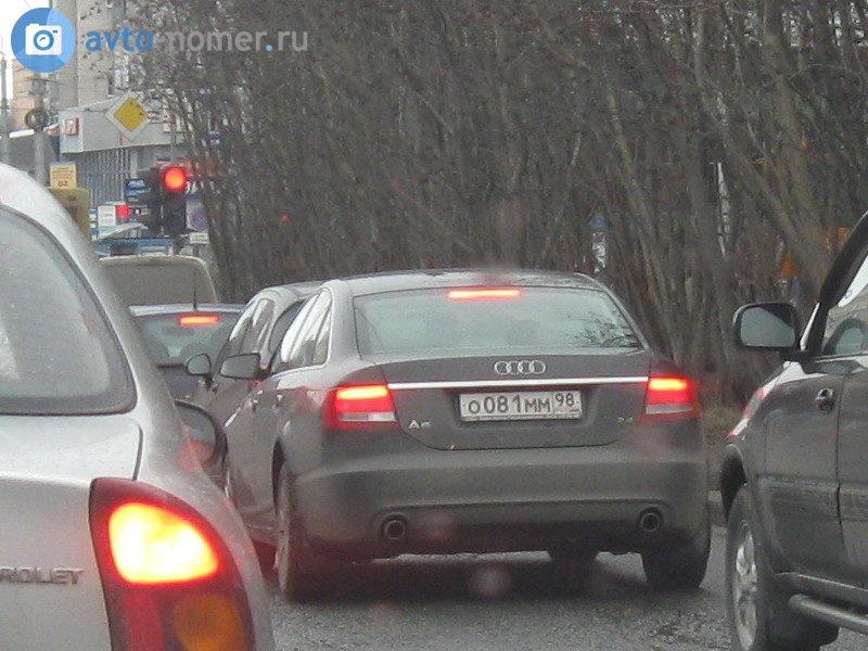 "о 081 мм 98" photos Audi A6. Russia