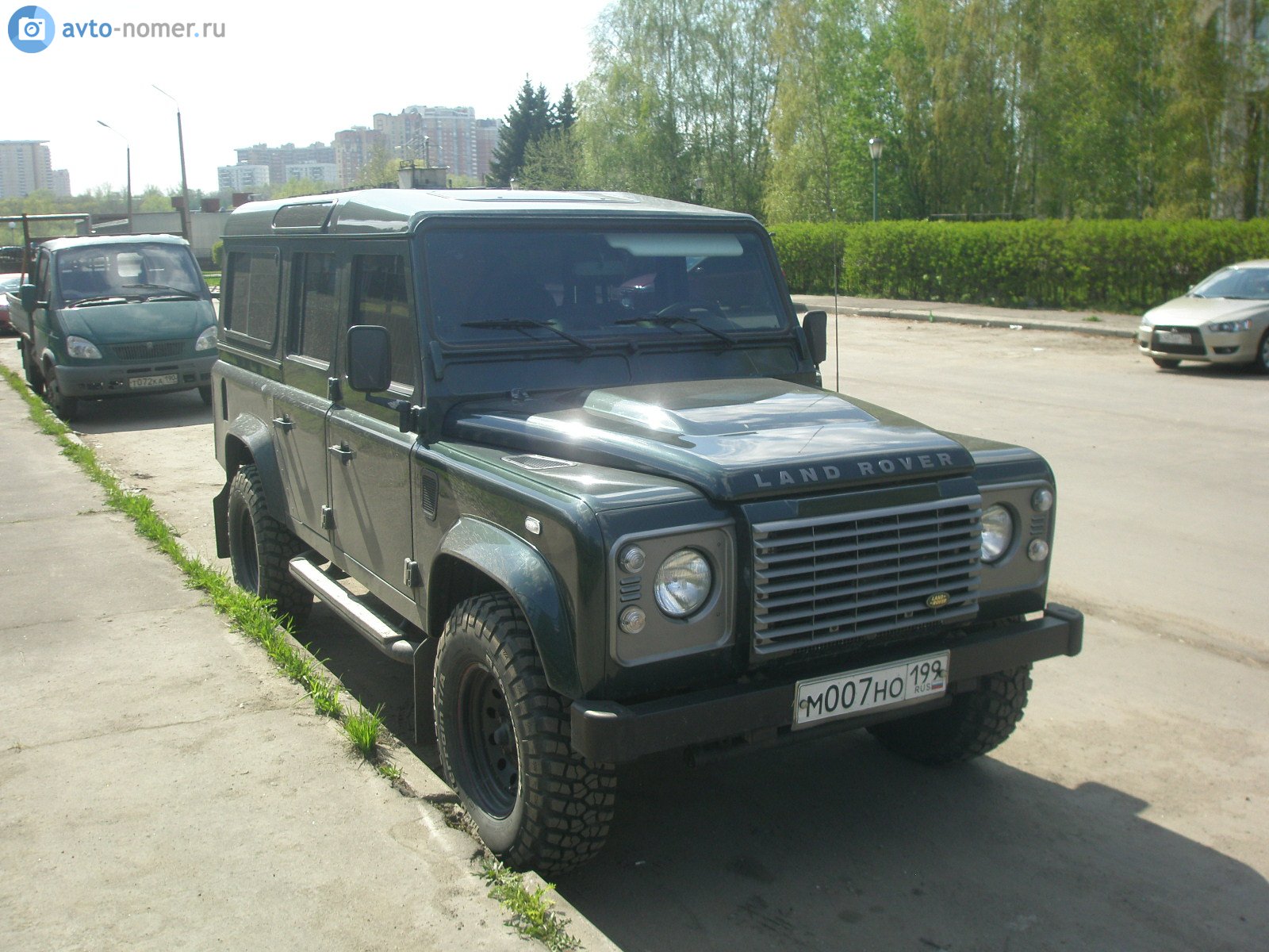 "м 007 но 199" photos Land Rover Defender. Russia