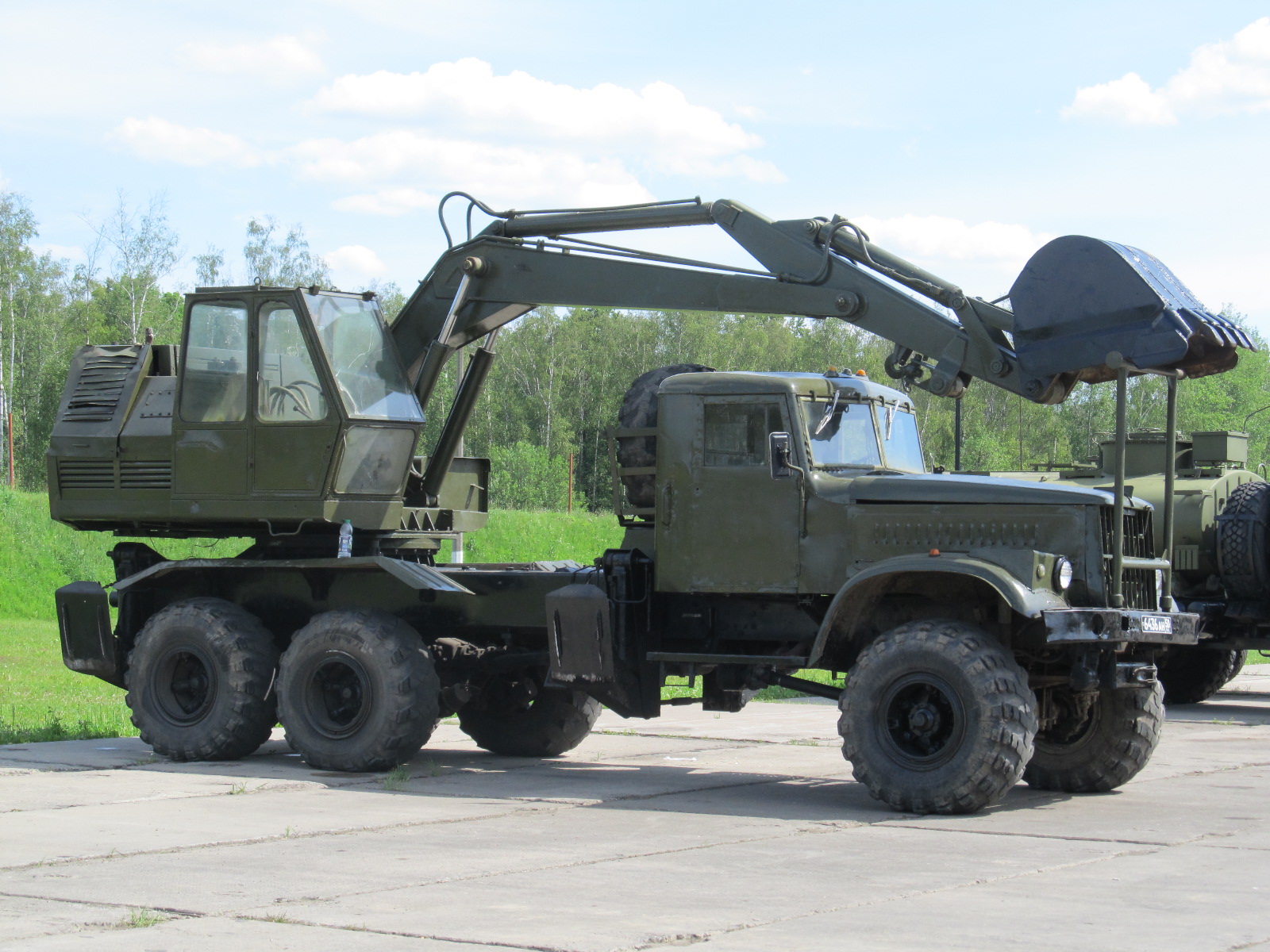 "6436 ан 50" photos KrAZ 255. Russia