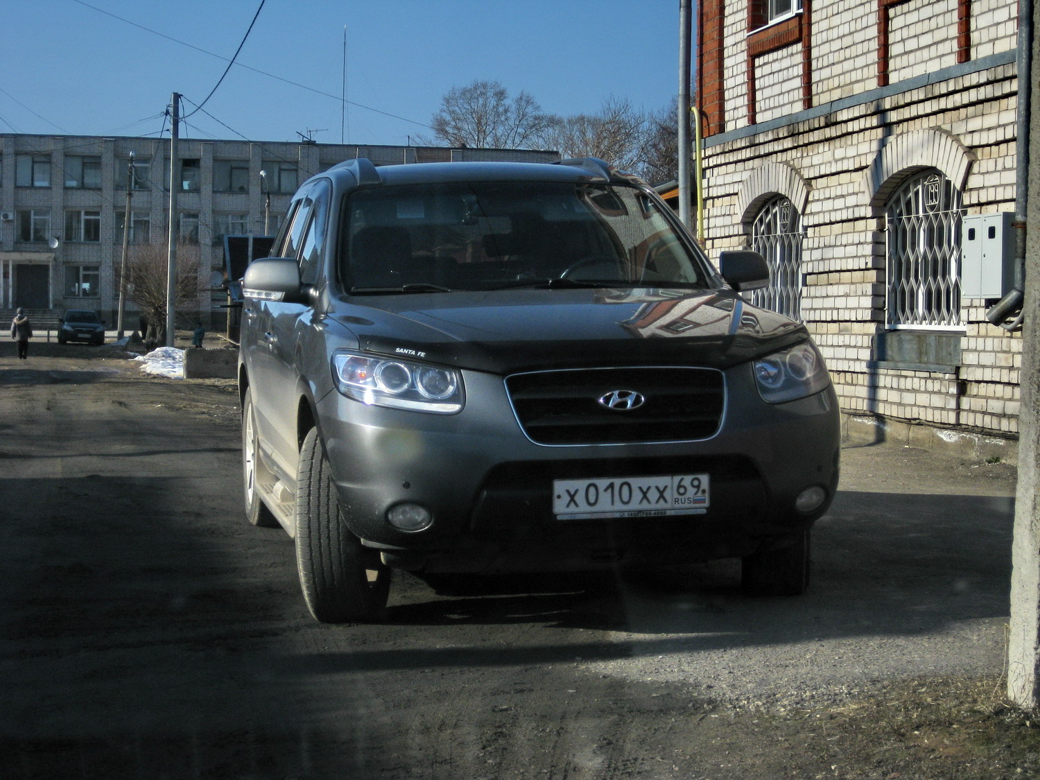 "х 010 хх 69" photos Hyundai Santa Fe. Russia