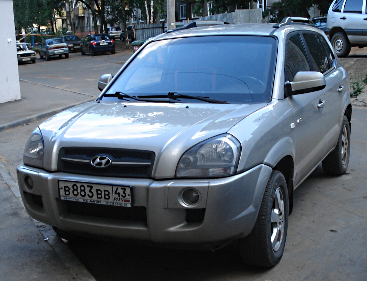 "в 883 вв 43" photos Hyundai Tucson. Russia