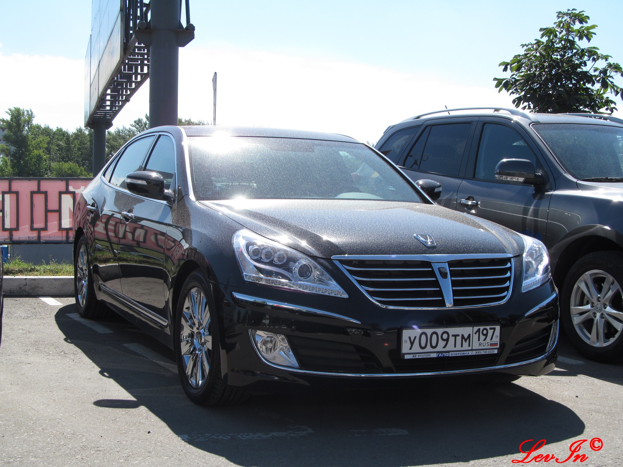 "у 009 тм 197" photos Hyundai Equus. Russia