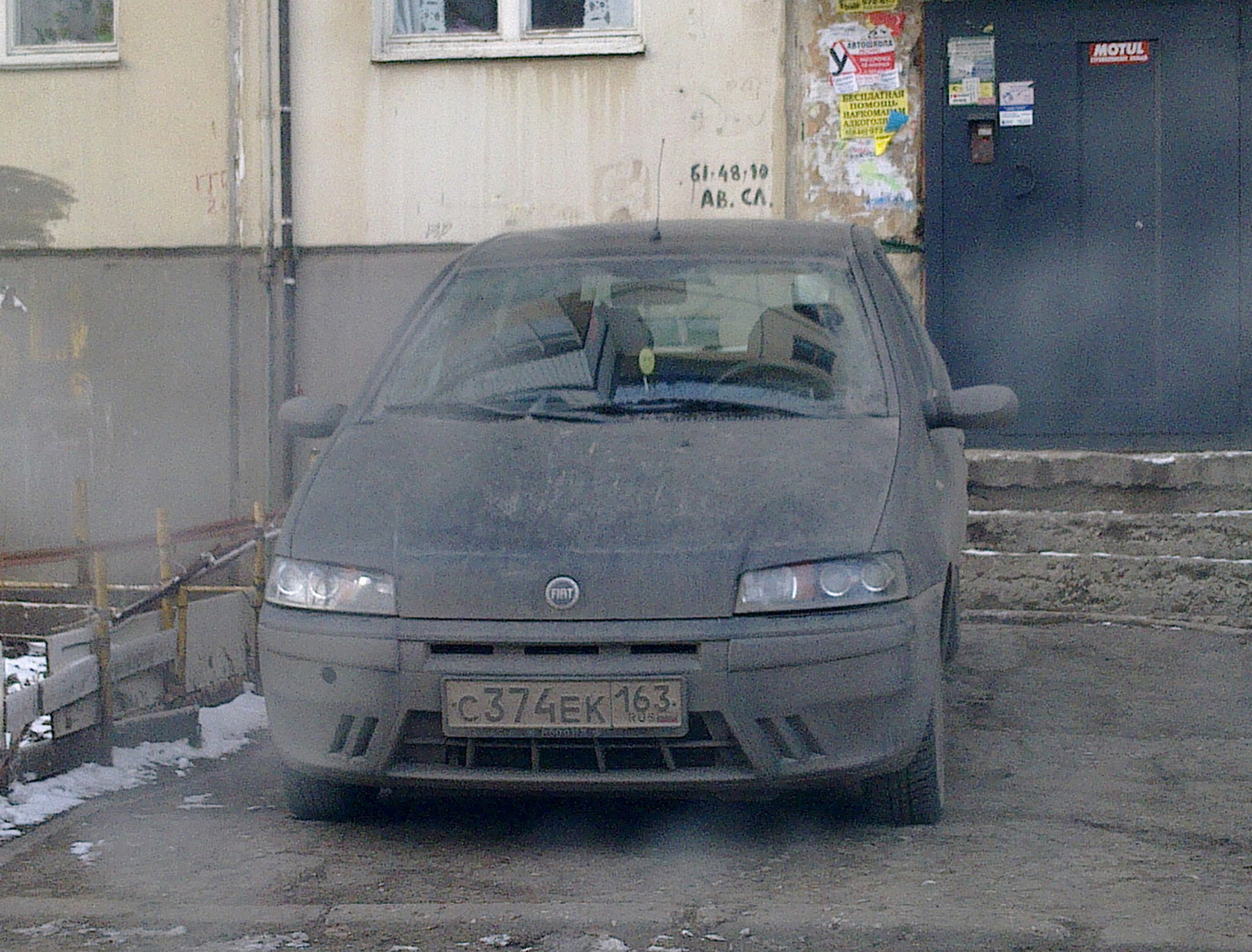 "с 374 ек 163" photos FIAT Punto. Russia
