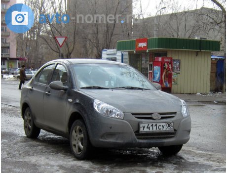 у411су08, TagAZ C10 (Republic of Kalmykia) License plate Russia