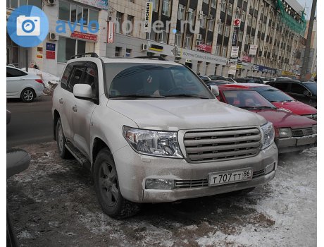 т707тт86, Toyota Land Cruiser (Khanty-Mansi Autonomous District of ...
