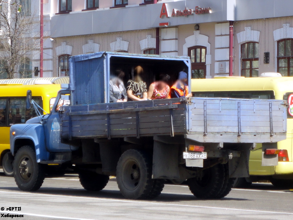 "х 088 ах 27" photos GAZ 52/53. Russia