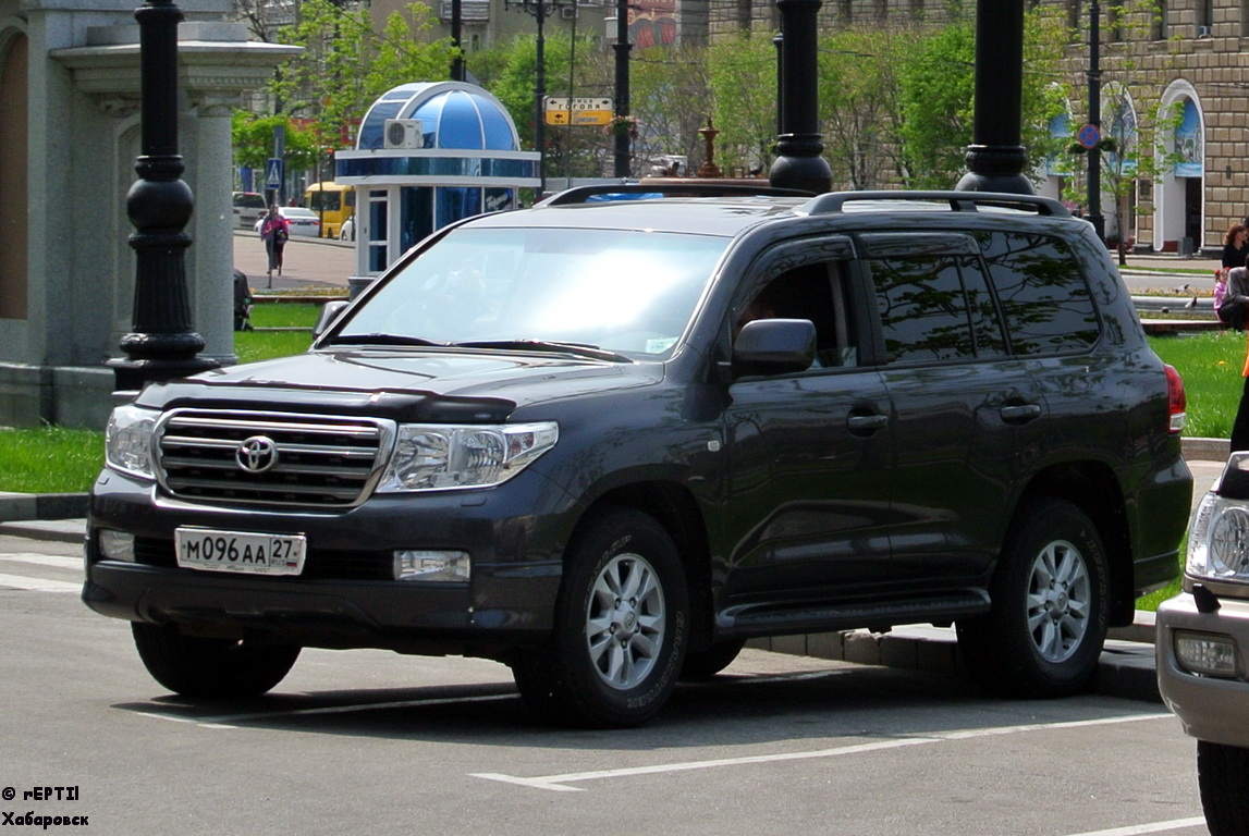 "м 096 аа 27" photos Toyota Land Cruiser. Russia