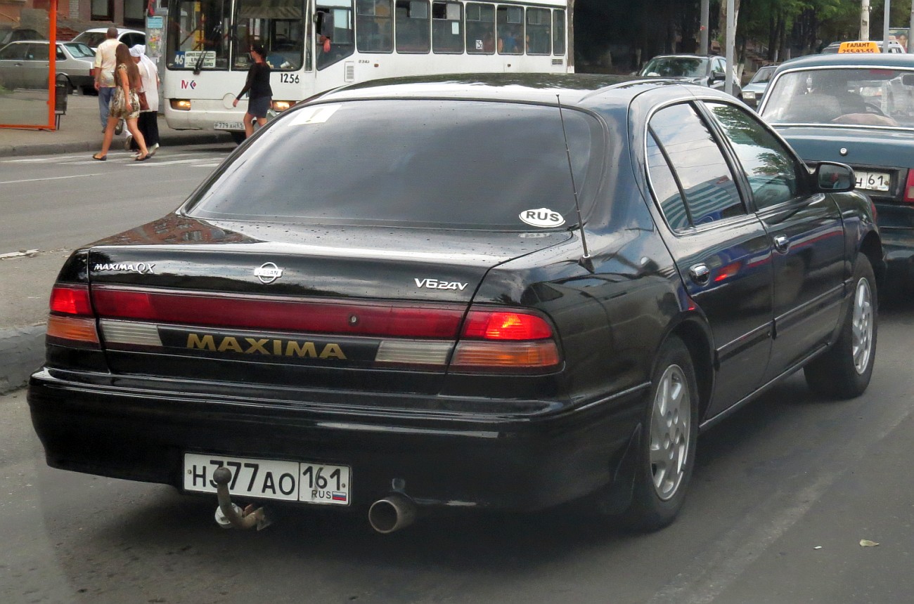 "н 377 ао 161" photos Nissan Maxima. Russia
