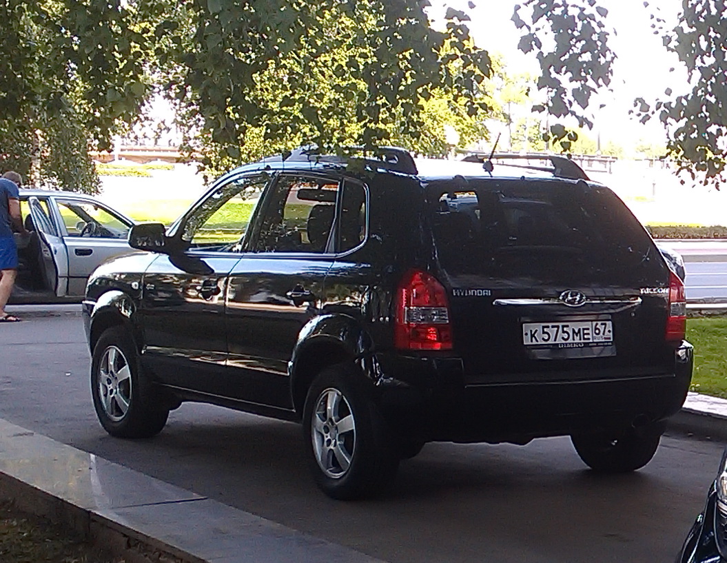 "к 575 ме 67" photos Hyundai Tucson. Russia