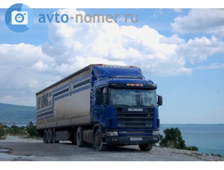 т090ве64, Scania R-series (Saratov Oblast) License plate Russia