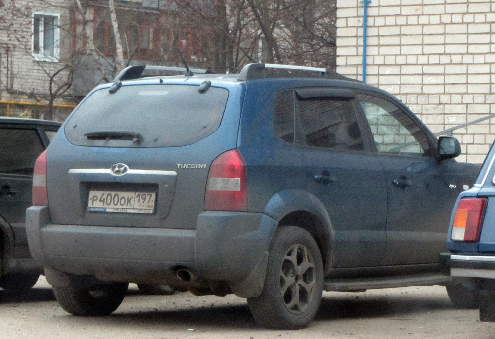 "р 400 ок 197" photos Hyundai Tucson. Russia