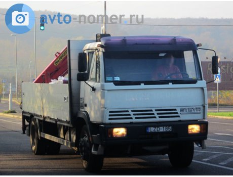 LZD-185, Steyr 92 , license plates of Hungary
