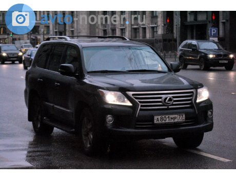 "а 801 мр 77" photos Lexus LX. Russia