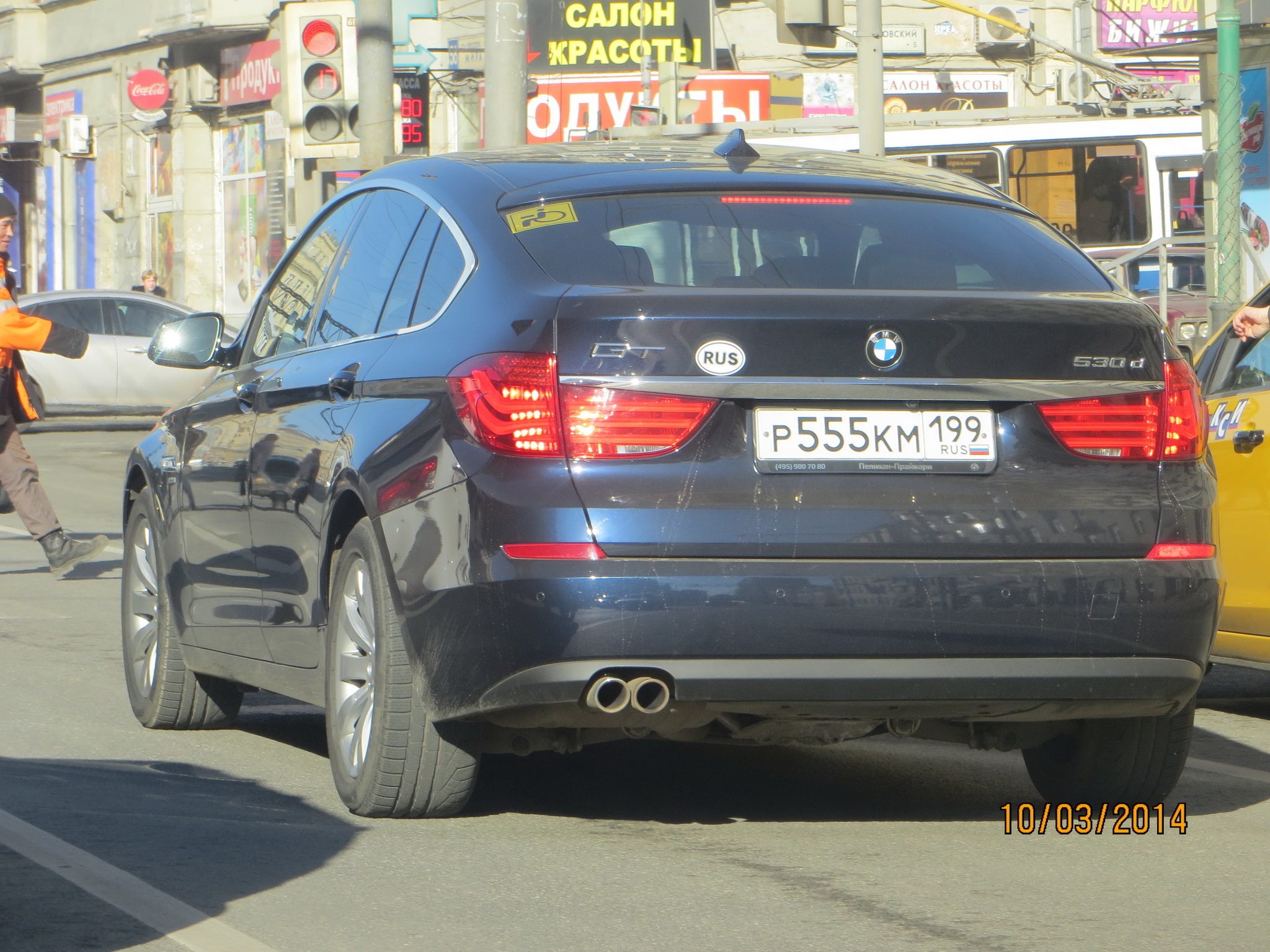 "р 555 км 199" photos BMW 5 Series. Russia