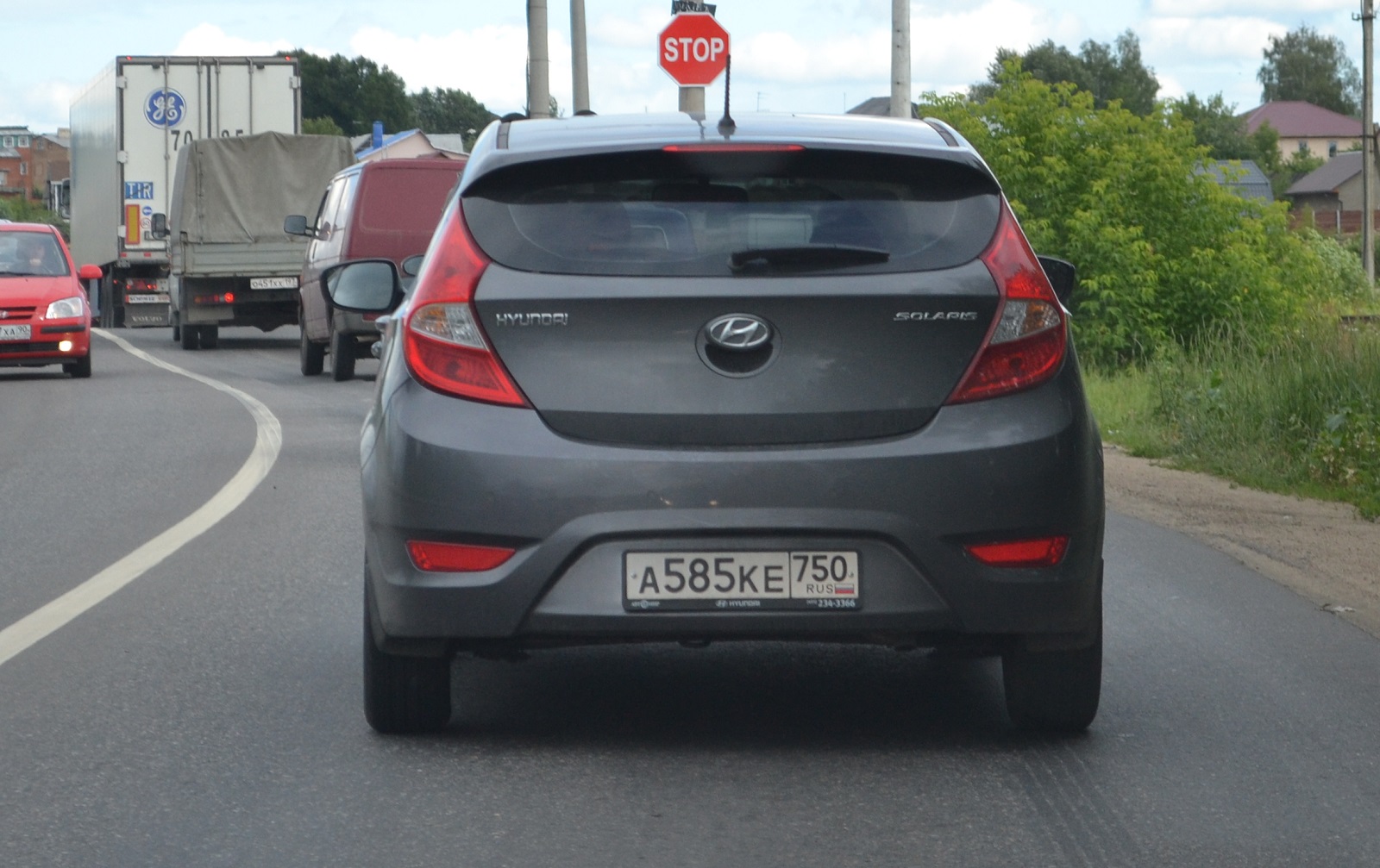 "а 585 ке 750" photos Hyundai Solaris. Russia