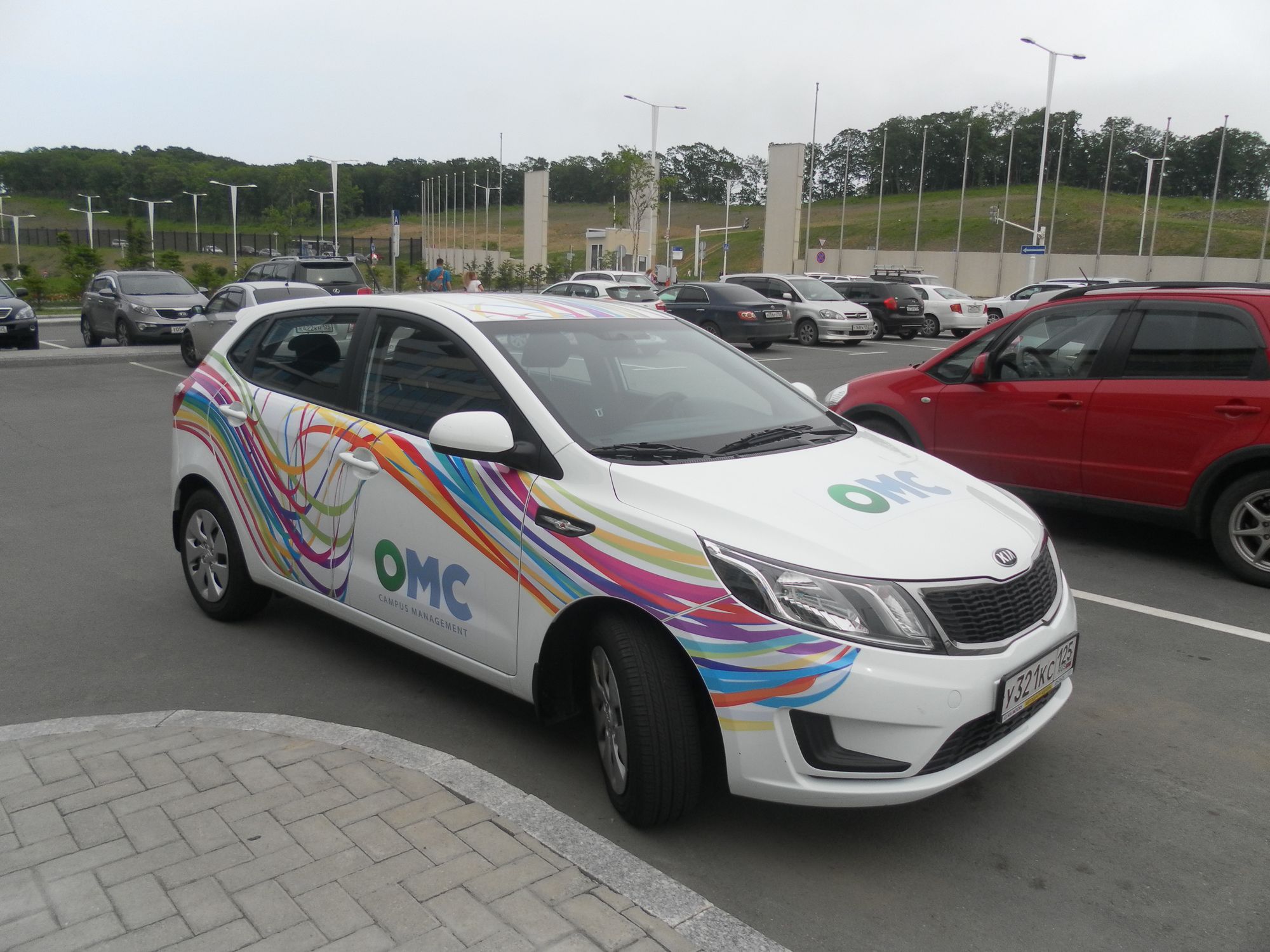 "у 321 кс 125" photos KIA Rio. Russia