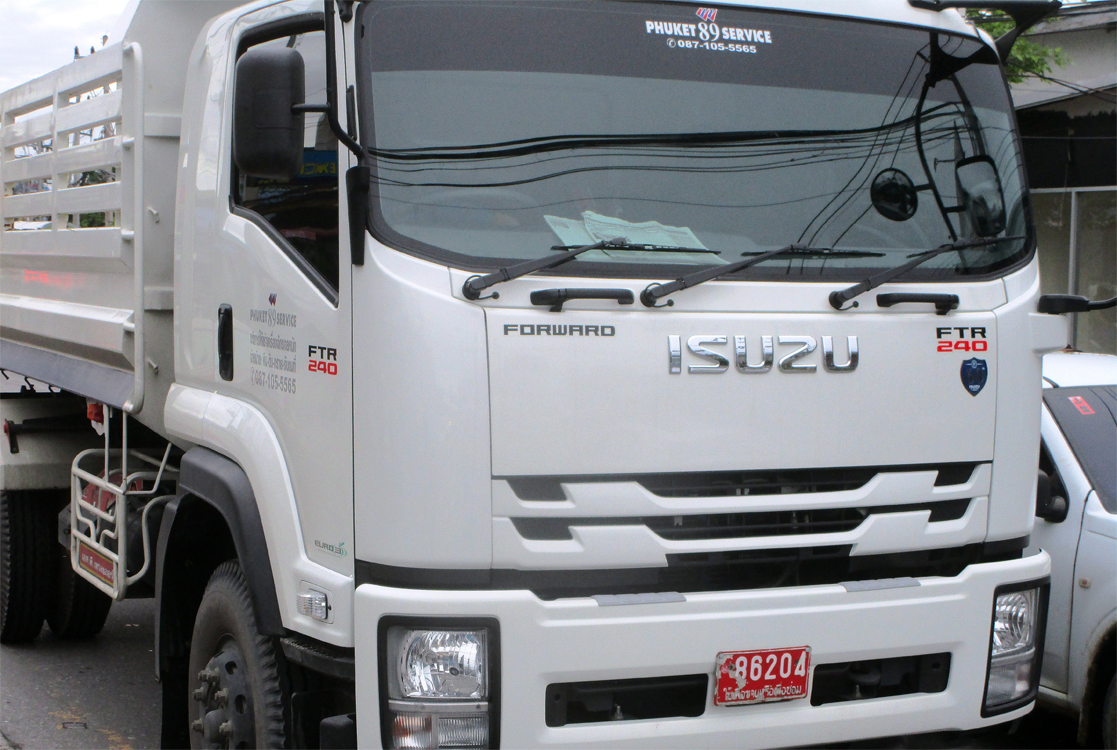 31-2322, Isuzu Elf (Phuket) License plate of Thailand