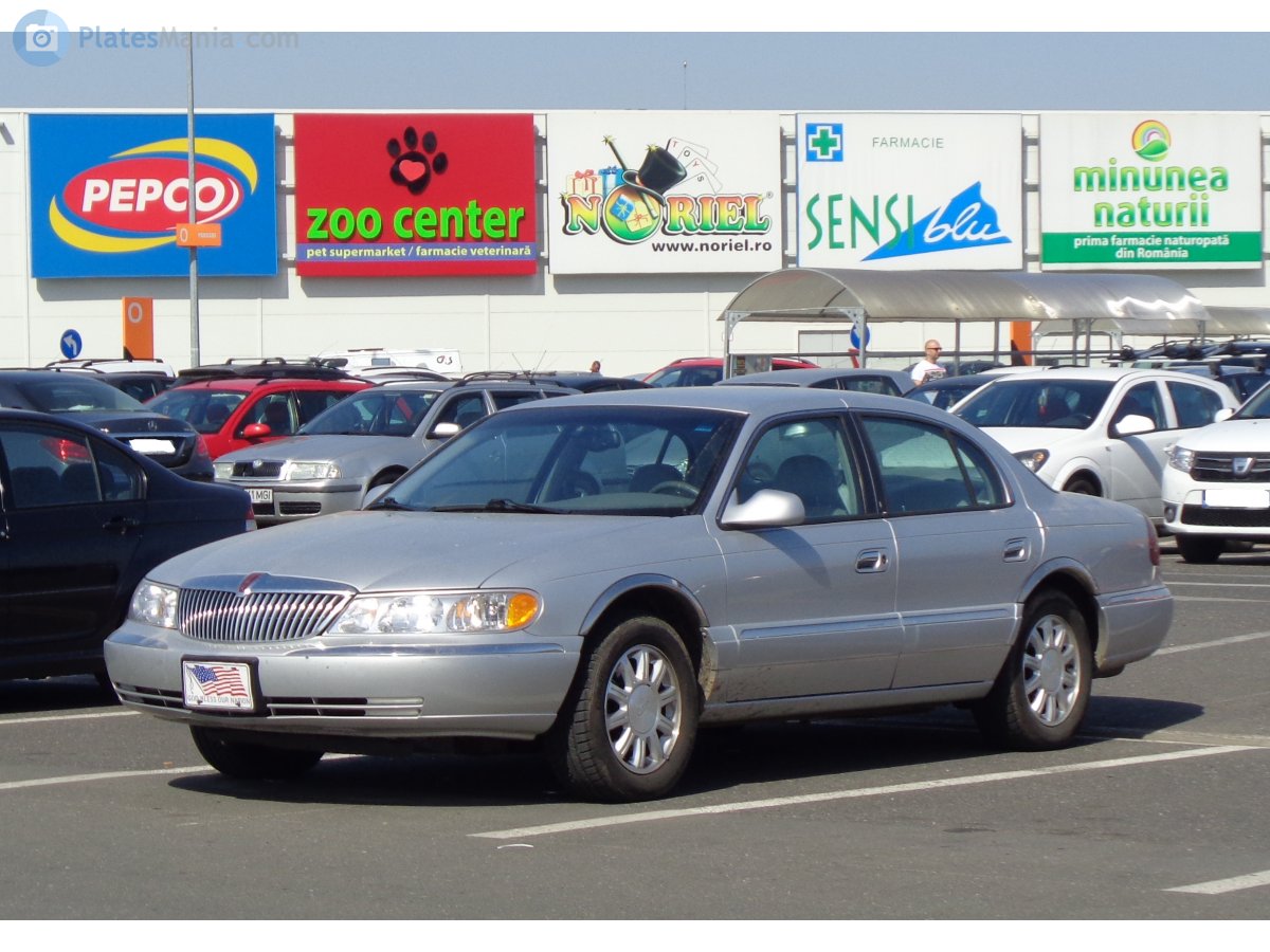 291 YIX, Lincoln Continental (Florida) License plate of the USA
