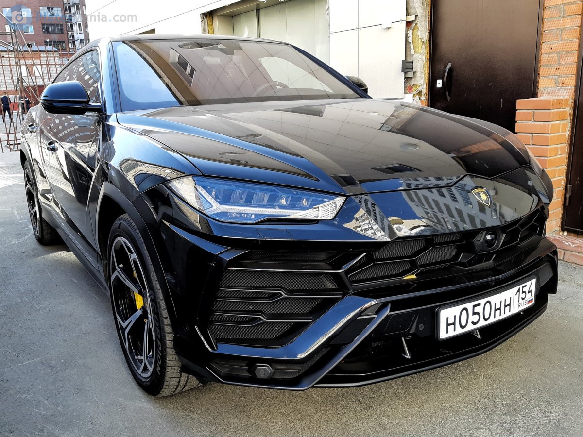 н050нн154, Lamborghini Urus (Novosibirsk Oblast) License plate Russia