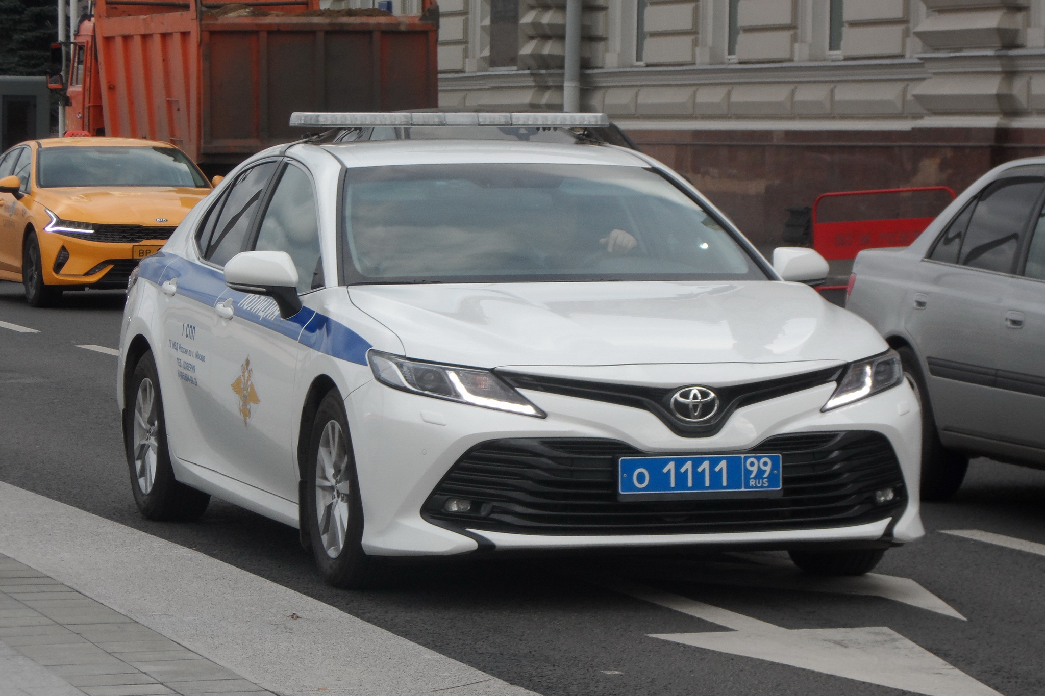 о 1111 99, Toyota Camry (Moscow City) License plate Russia